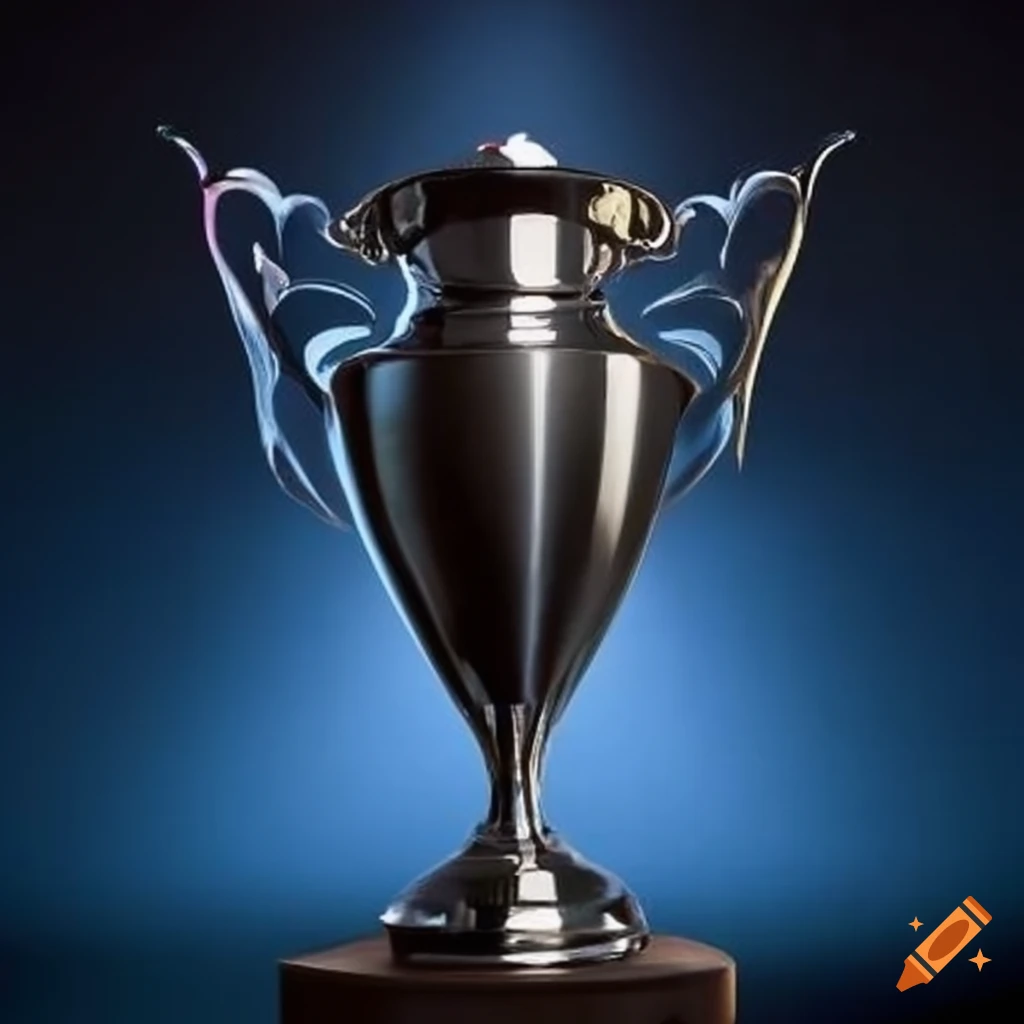 Winner cup trophy on Craiyon