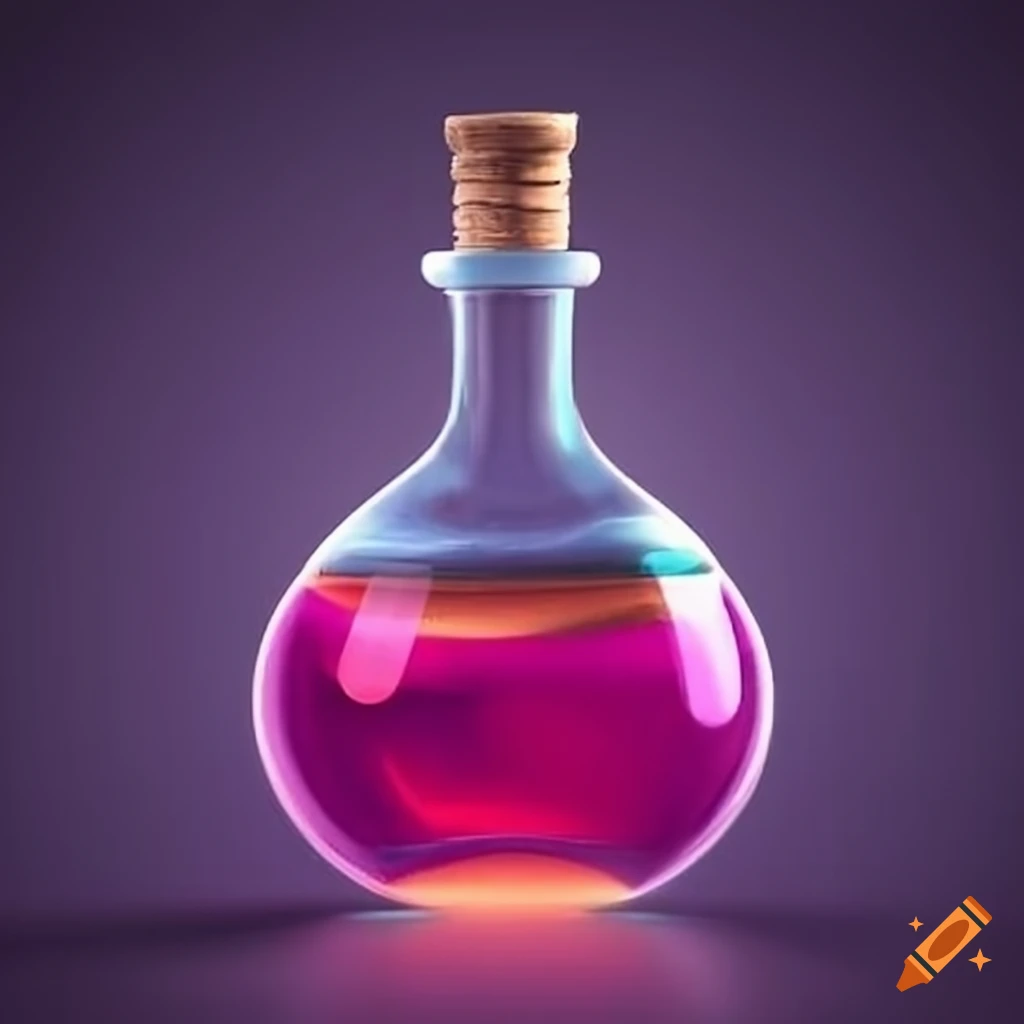 Health potion on Craiyon