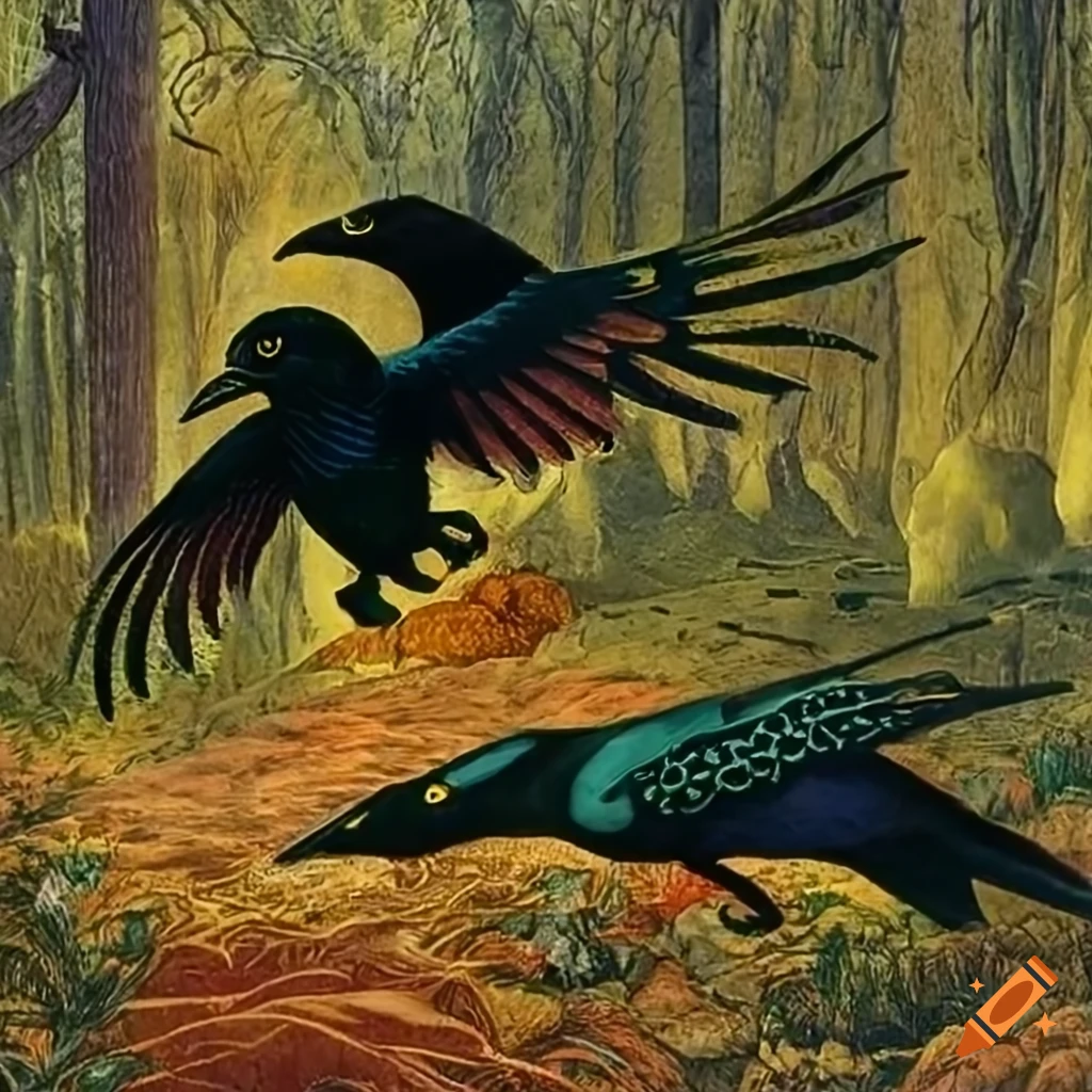 Celtic and native Salish designs with Seahawks, ravens, fish, and ...