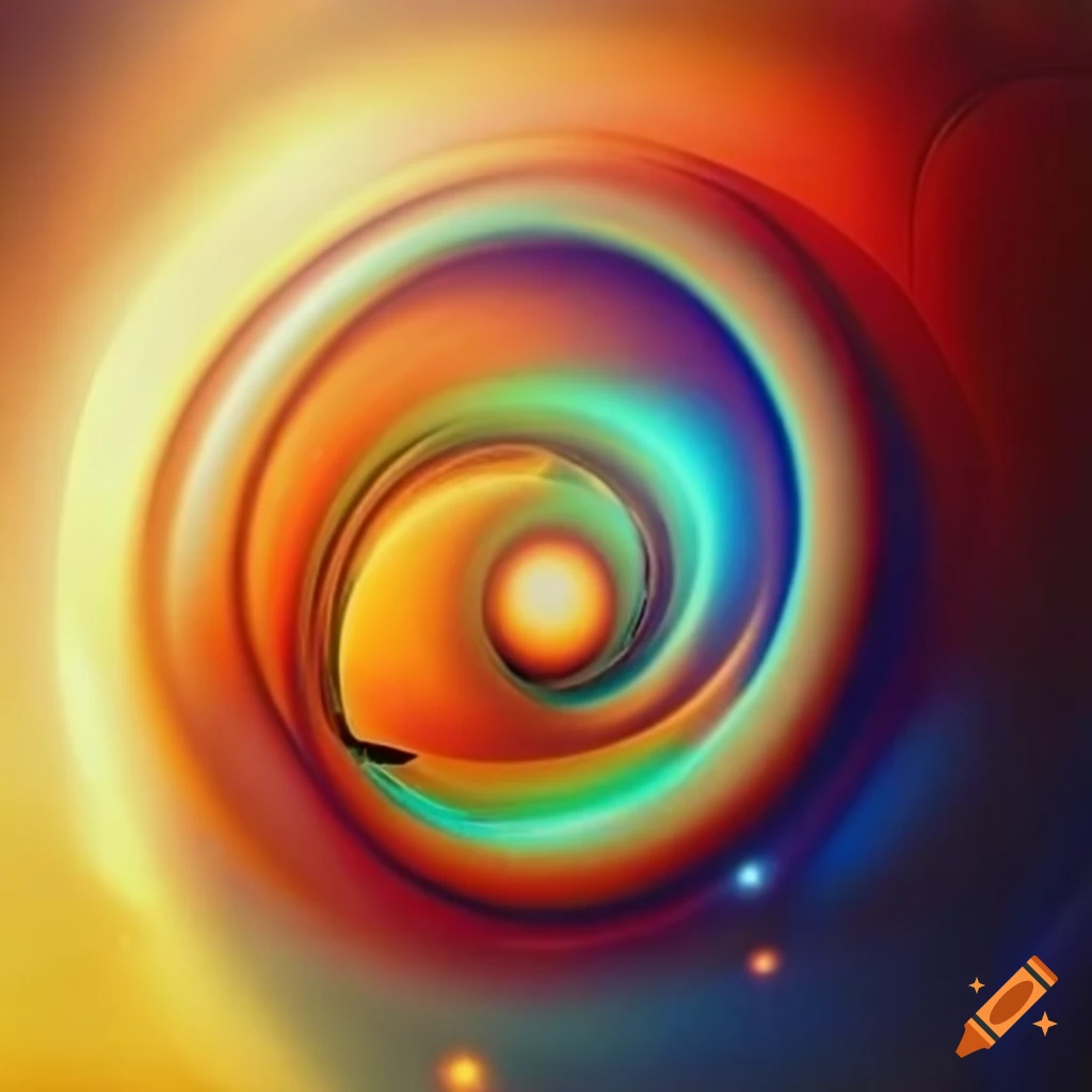 Abstract representation of the fifth dimension on Craiyon