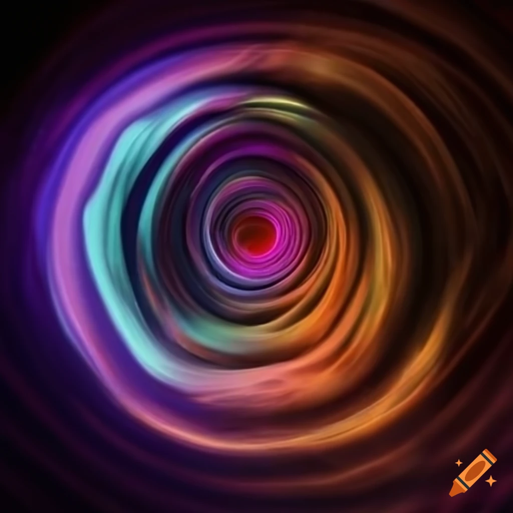 Abstract representation of the fifth dimension on Craiyon