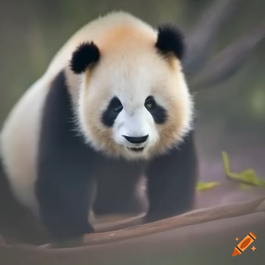 Panda pirate character illustration on Craiyon