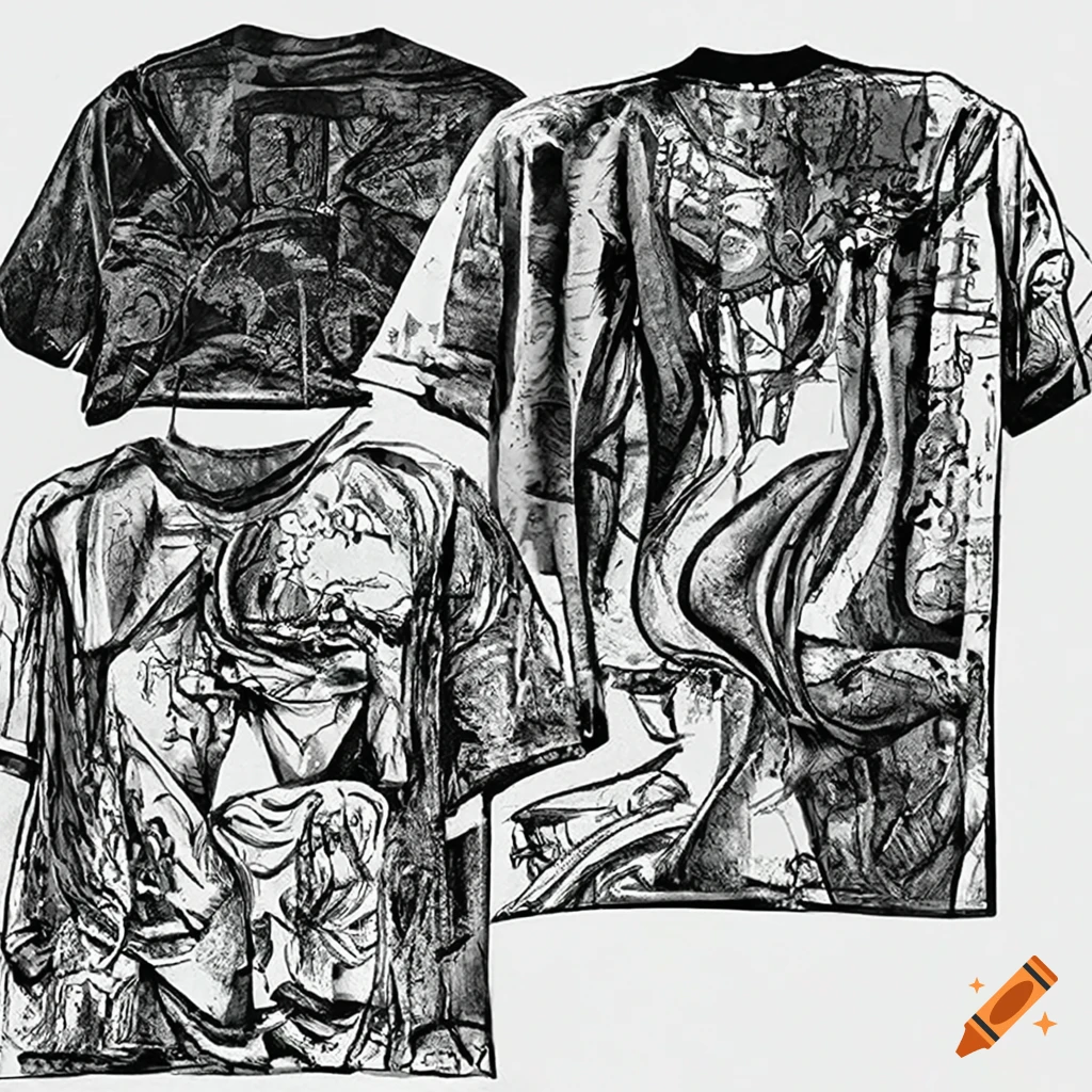 Trendy t-shirt design appealing to gen z and gen x consumers with ...