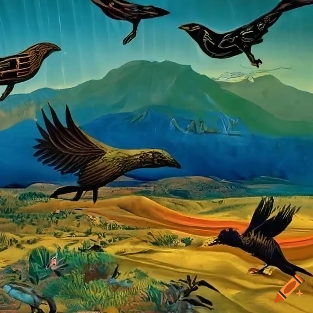 Wide view panorama of Celtic and native Salish designs featuring ...