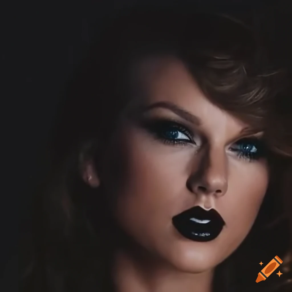 Taylor Swift as an evil hypnotist casting a spell on Craiyon