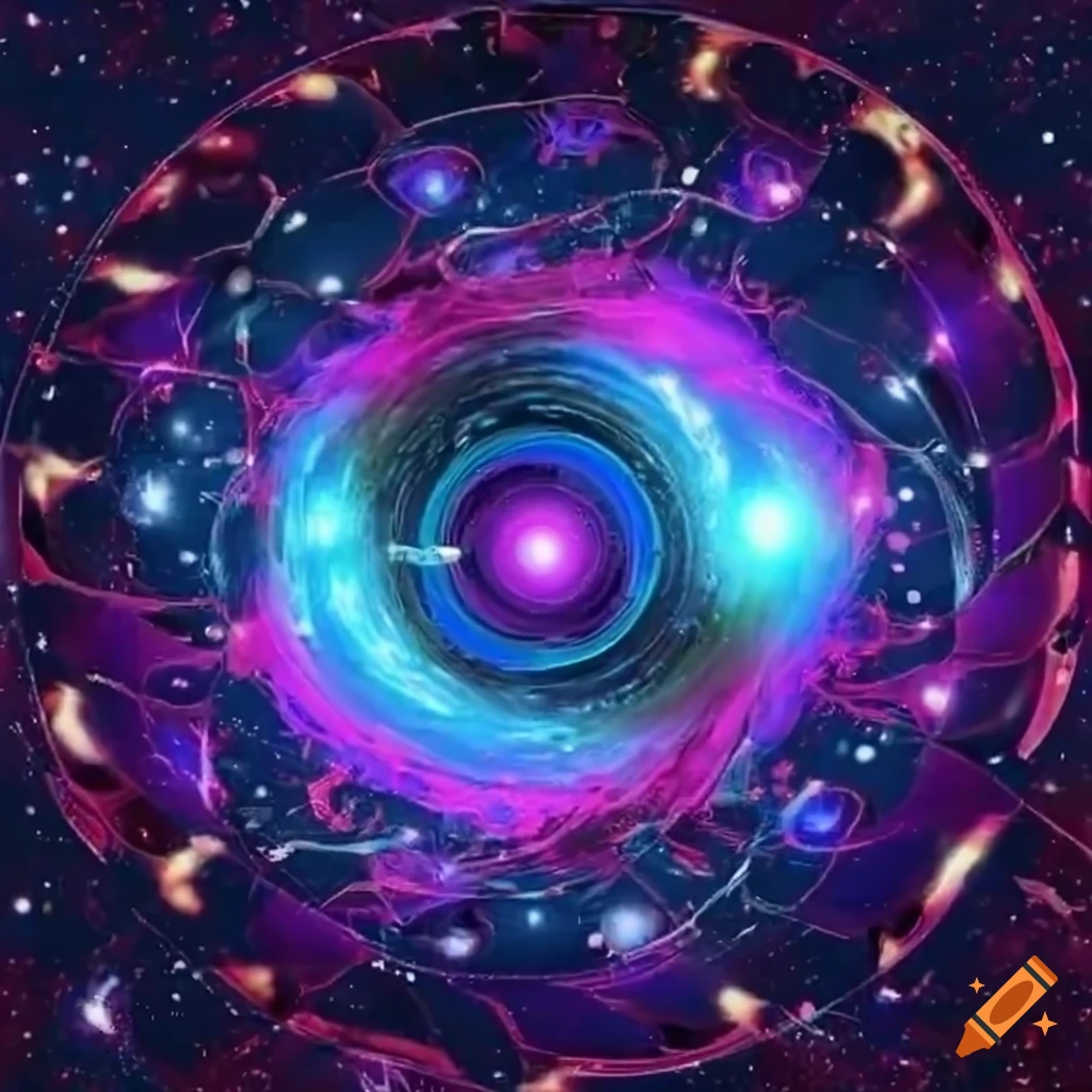 Spinning star map a.i. wheel on Craiyon