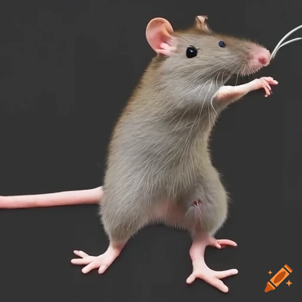 Dancing rat on Craiyon