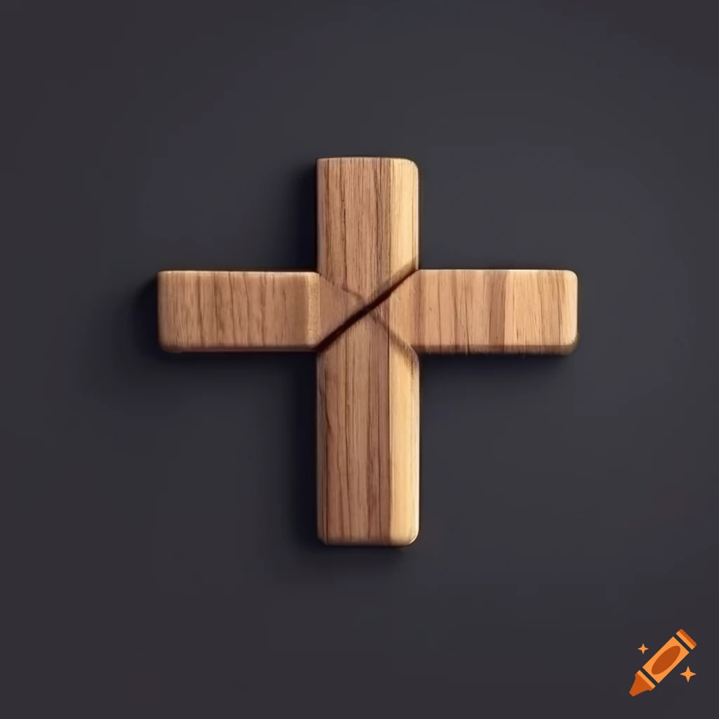 Wooden plus symbol on Craiyon
