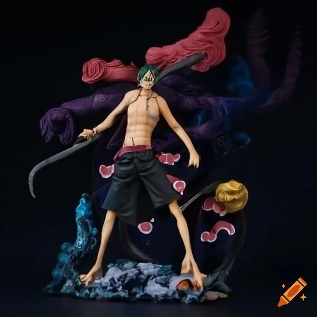 Creative crossover of Straw Hat Pirates as Akatsuki from One Piece on ...