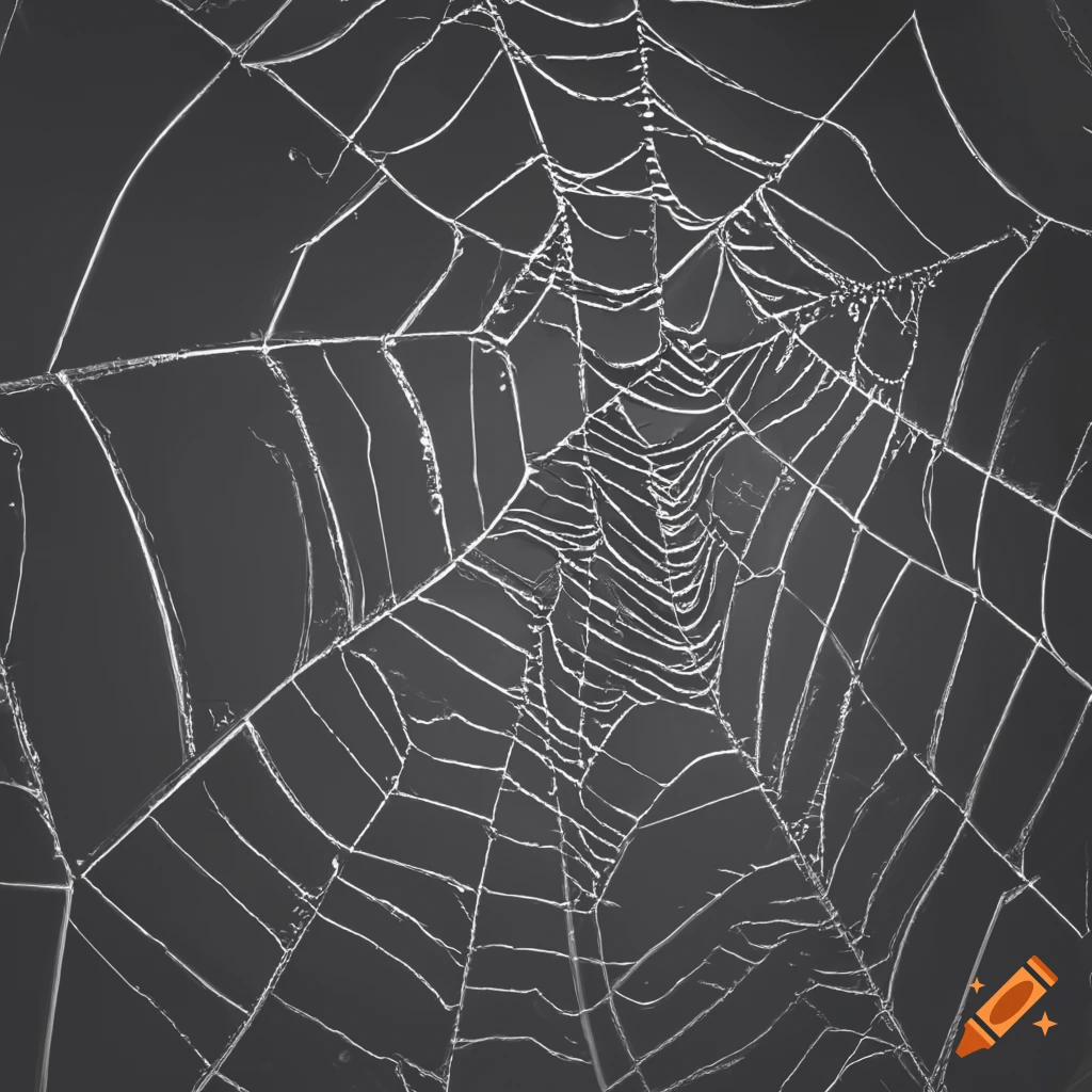 High resolution spider web texture for interior design on Craiyon