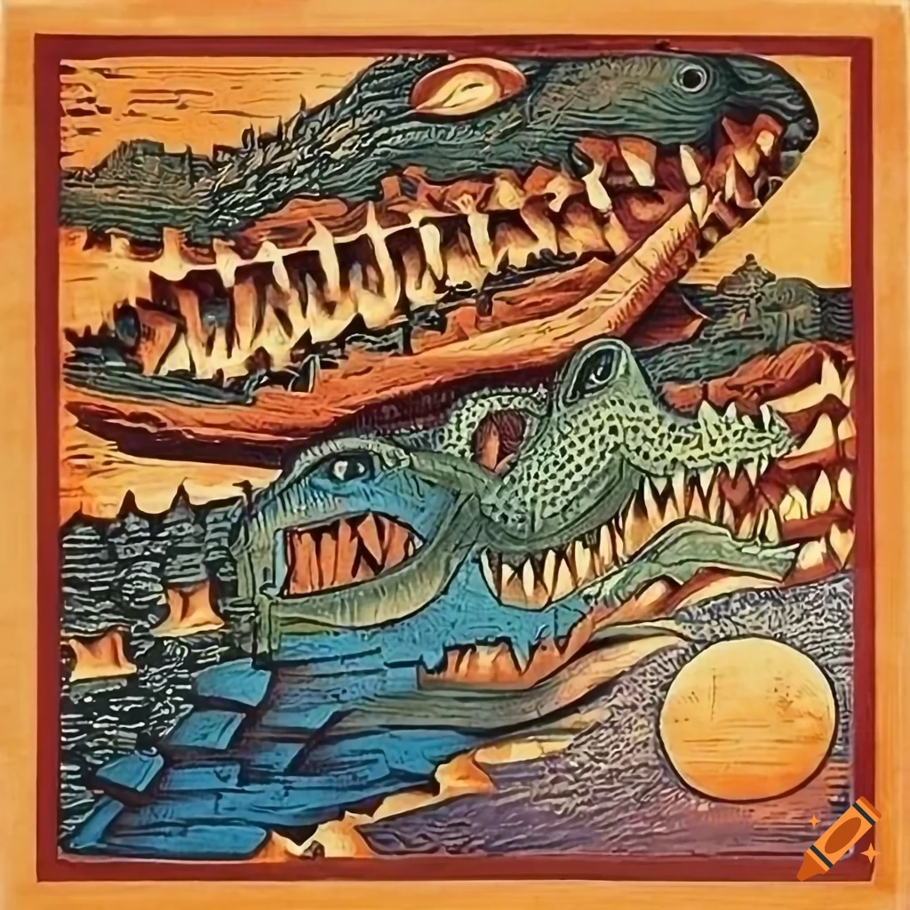 Vintage adventure travel poster featuring happy stars on Craiyon