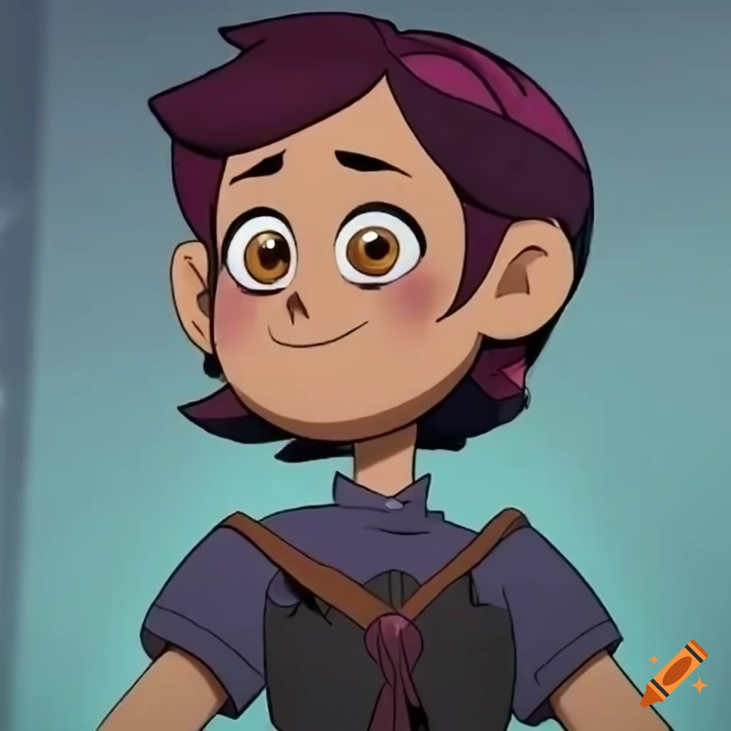 Luz Noceda character in classic Disney animation style on Craiyon