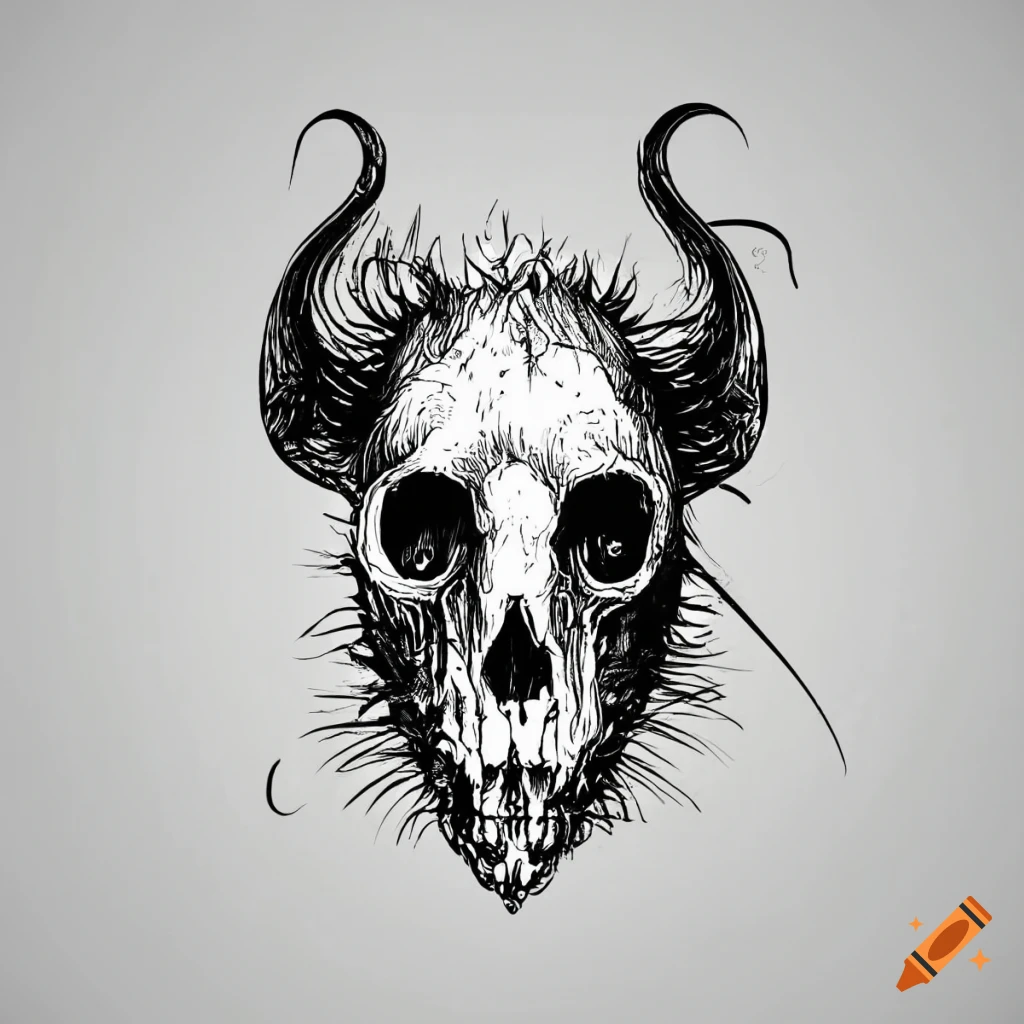 Rat Skull Logo
