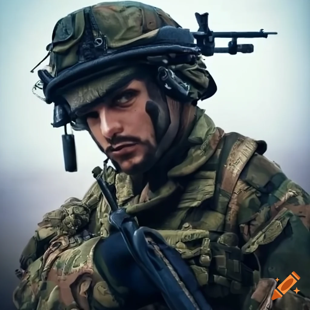 Greek army soldier on Craiyon