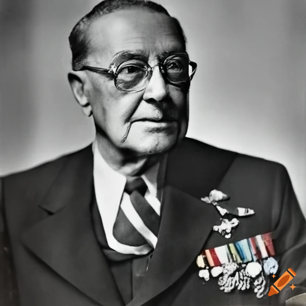 Portrait of Allen George, Governor General of the George Faction in ...