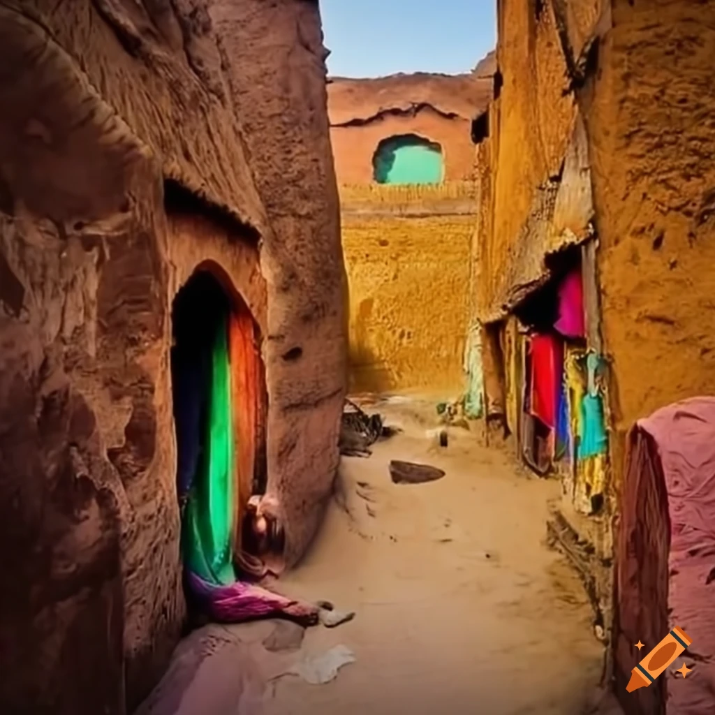 Vibrant colors and stunning architecture of a traditional Pakistani ...