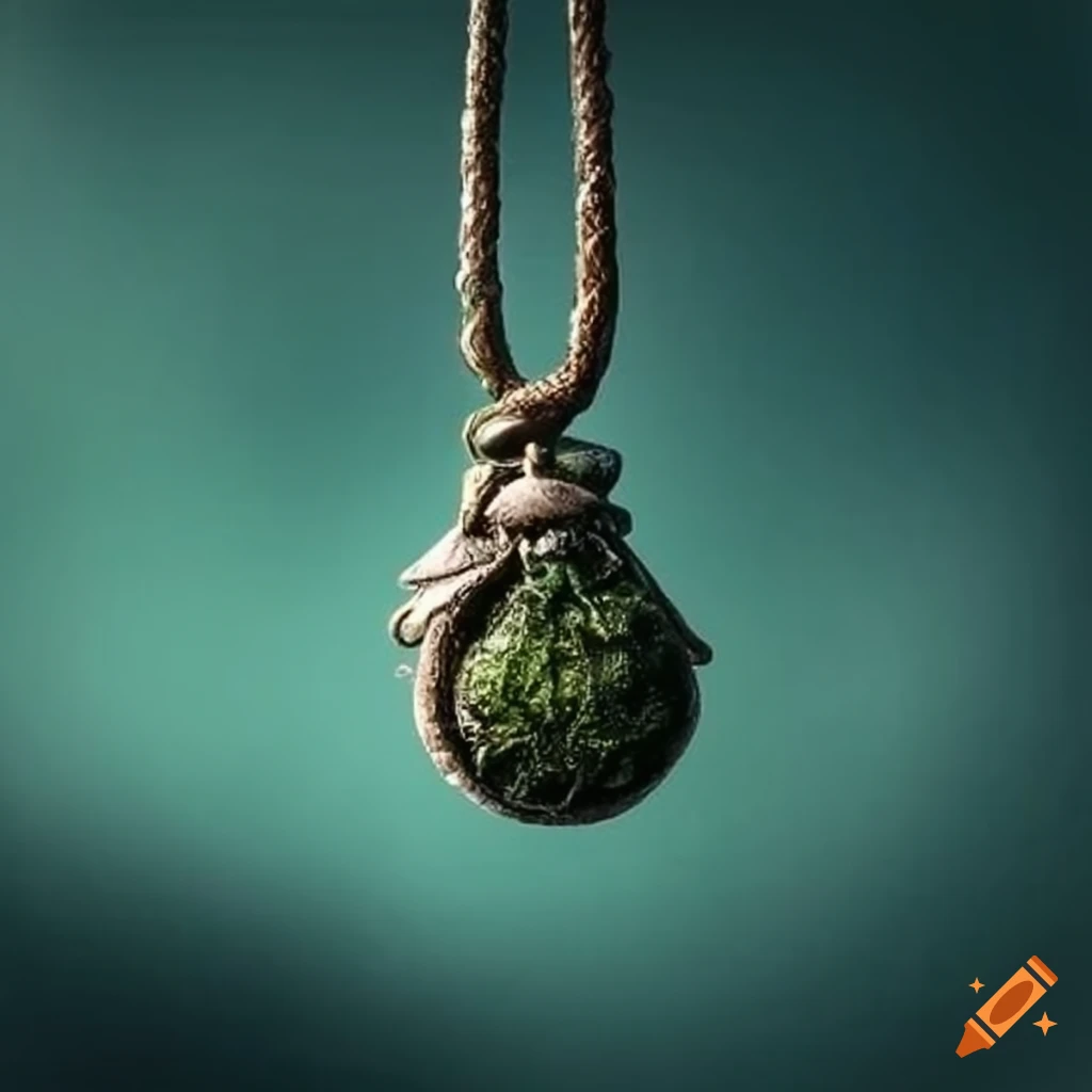 Druid's amulet named 'nature's boon' symbolizing a deep connection to ...