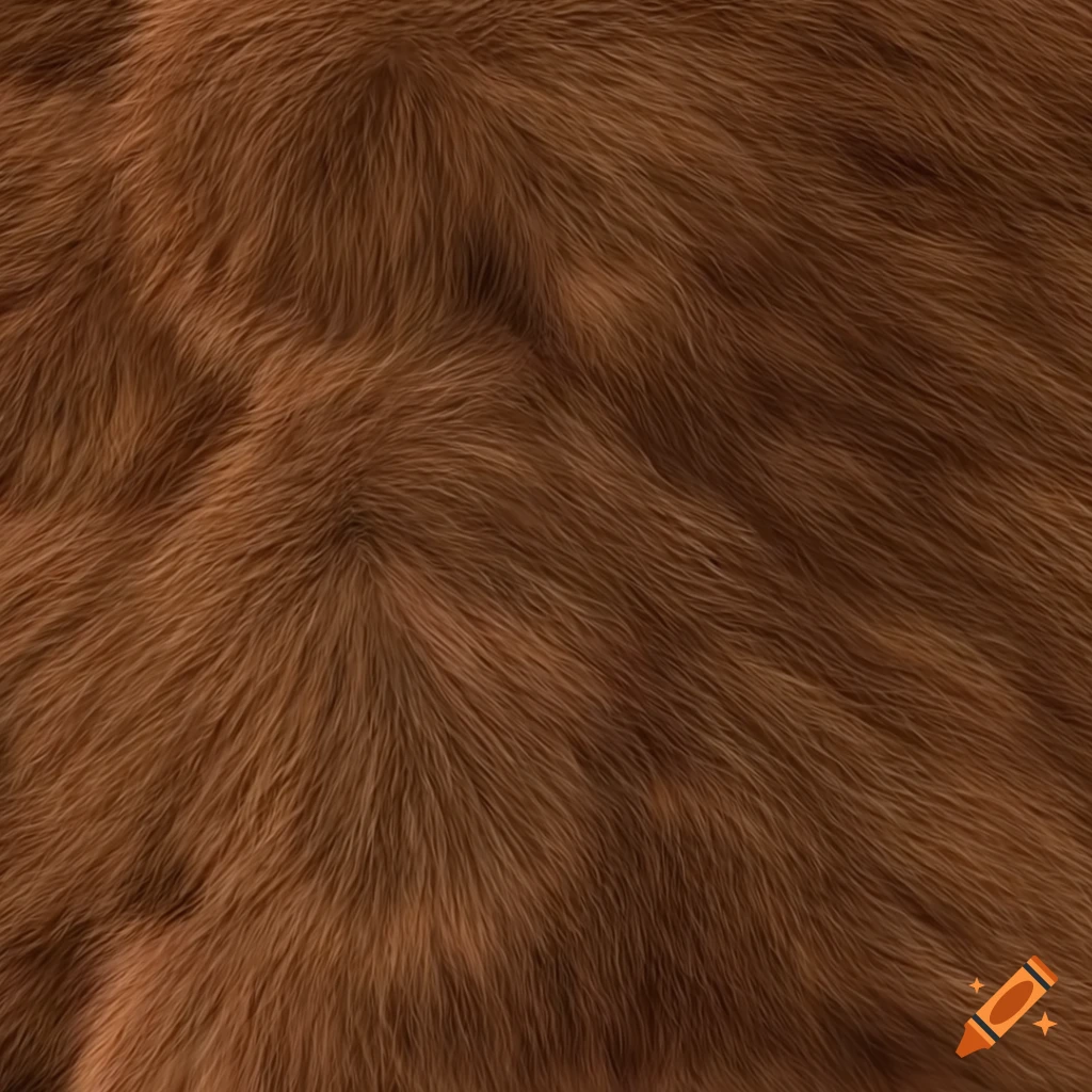 Pattern of photorealistic brown fur in 8k resolution on Craiyon