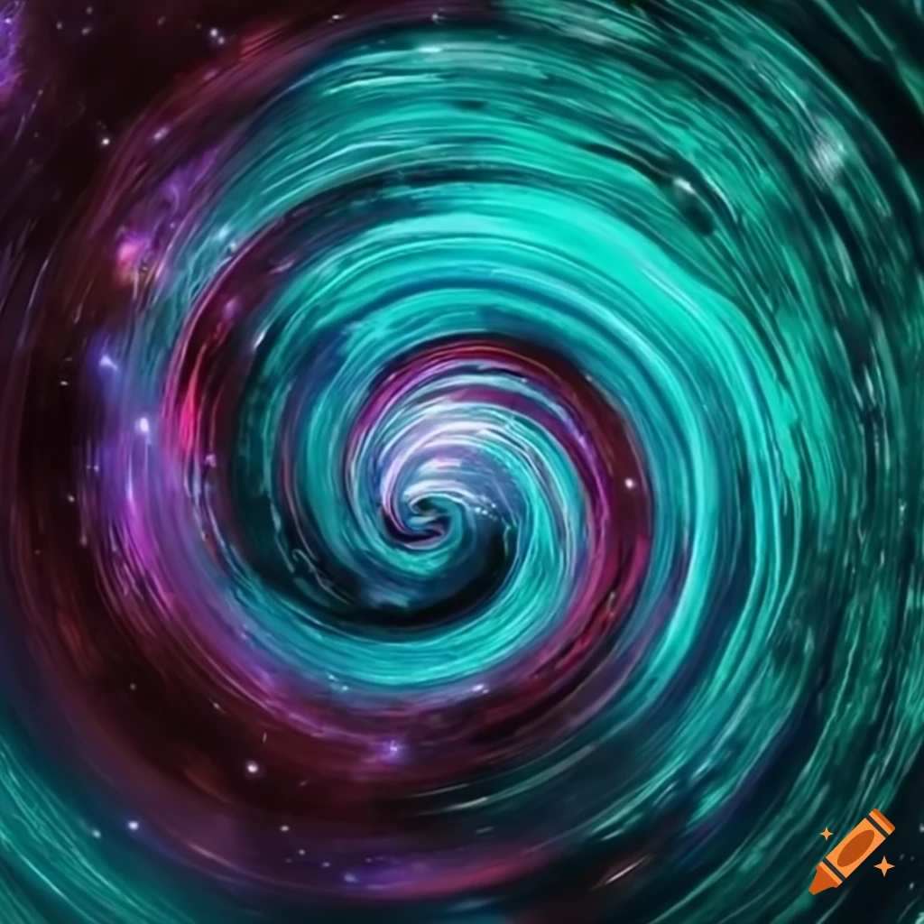 Cookies and plants in a space vortex on Craiyon