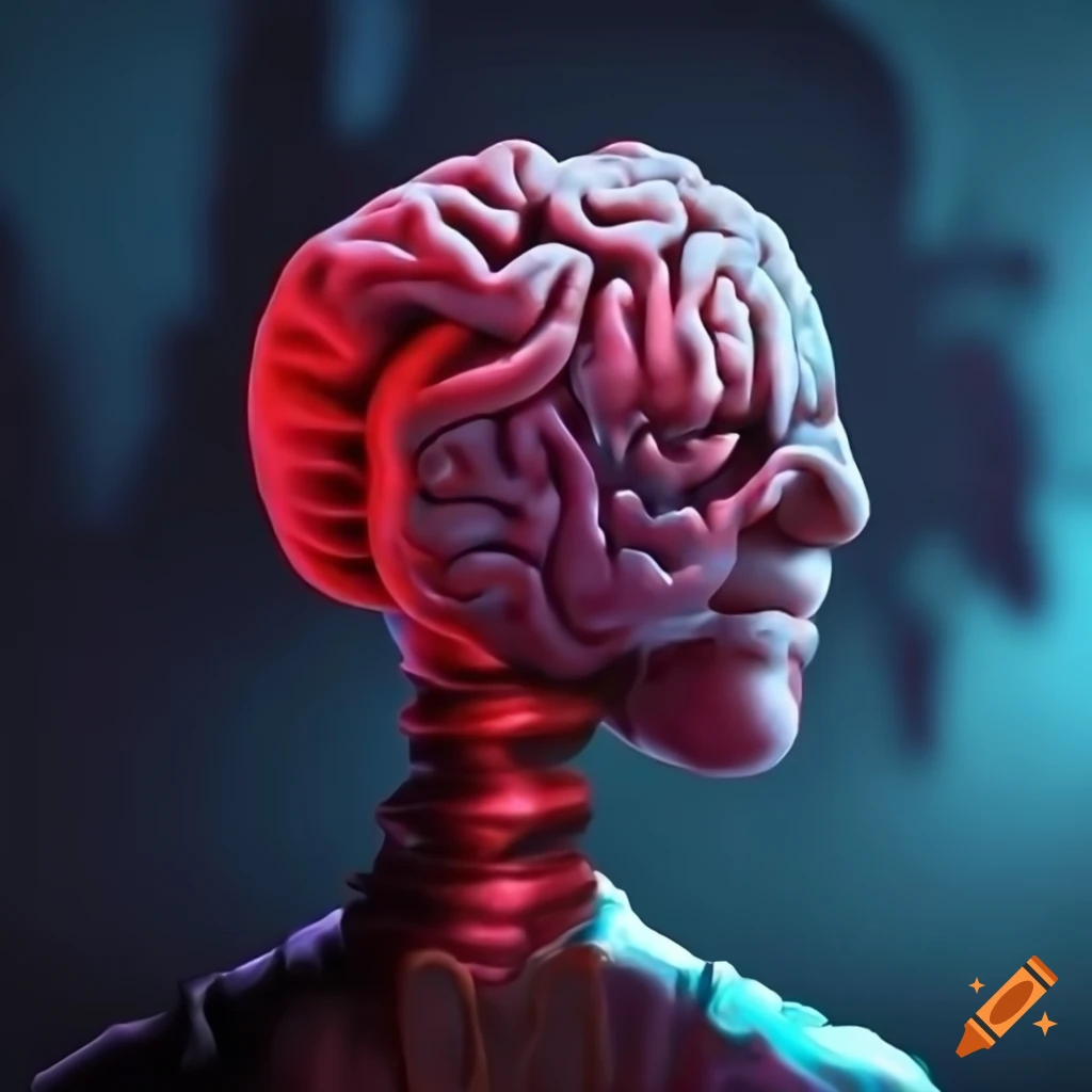 Dr. Brain Rot on Craiyon
