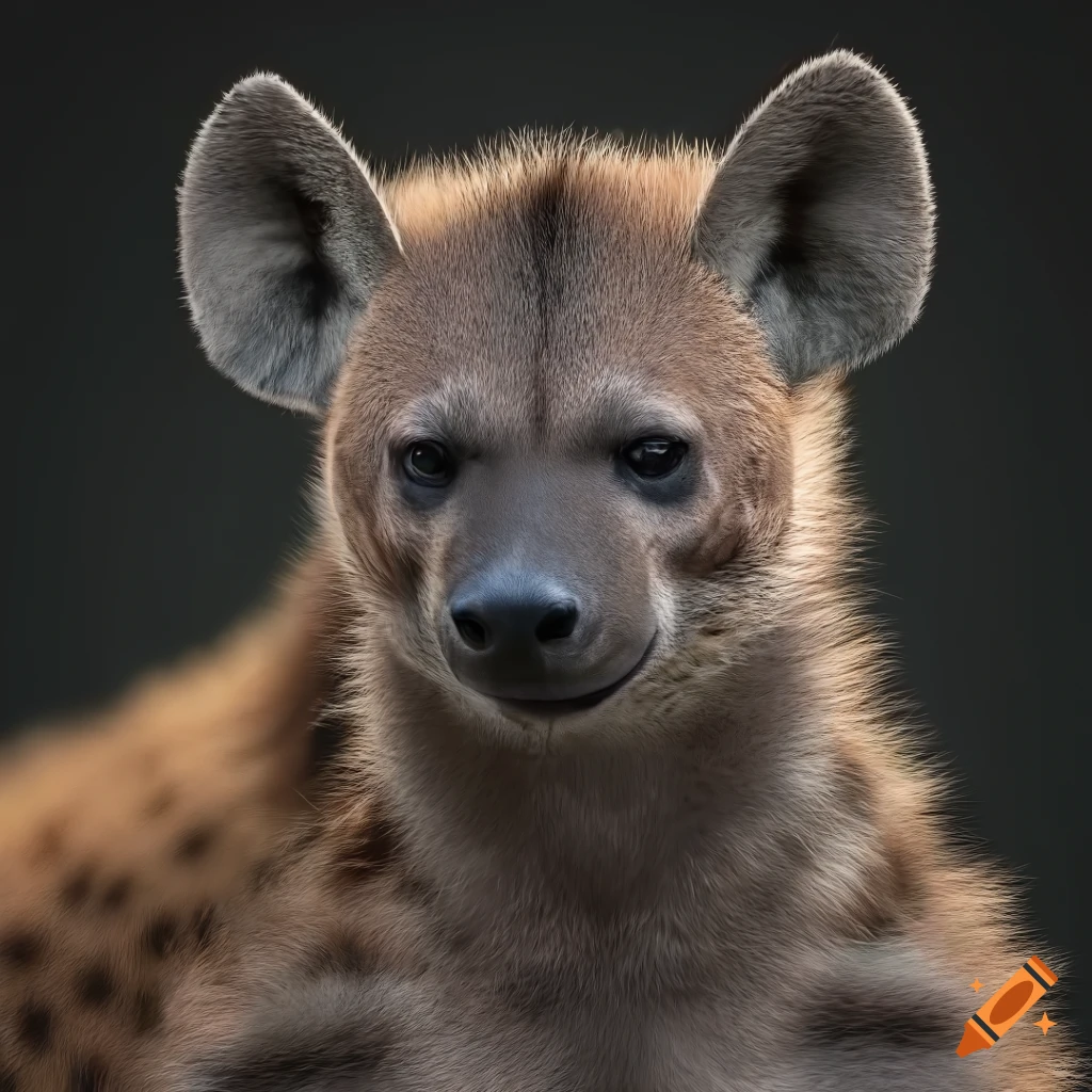 Hyena fur camouflage pattern in high resolution on Craiyon