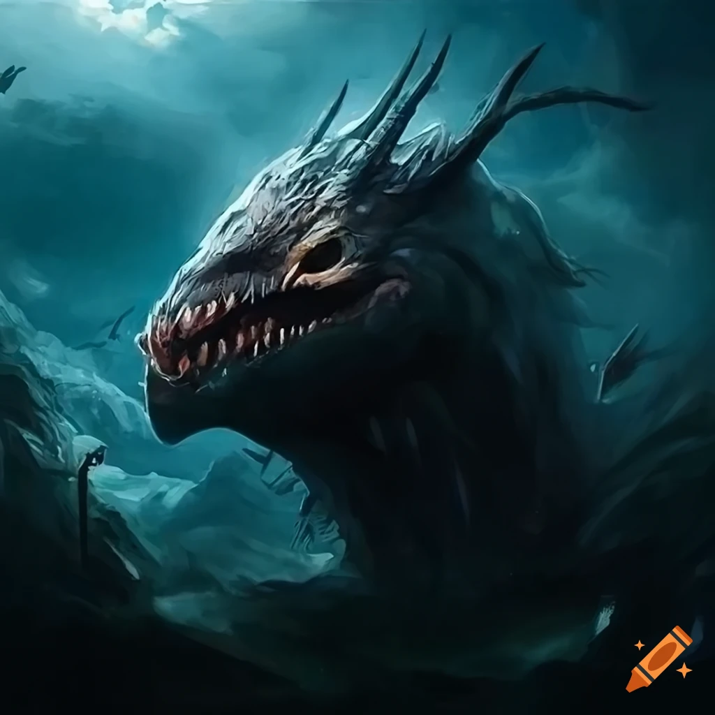 Deformed eye monster artwork by greg rutkowski on Craiyon