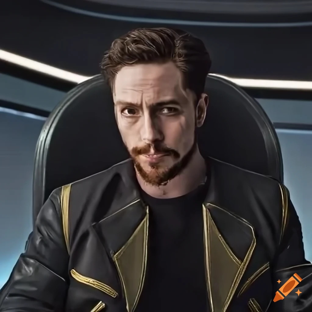 Aaron taylor-johnson as young captain picard on star trek discovery on ...