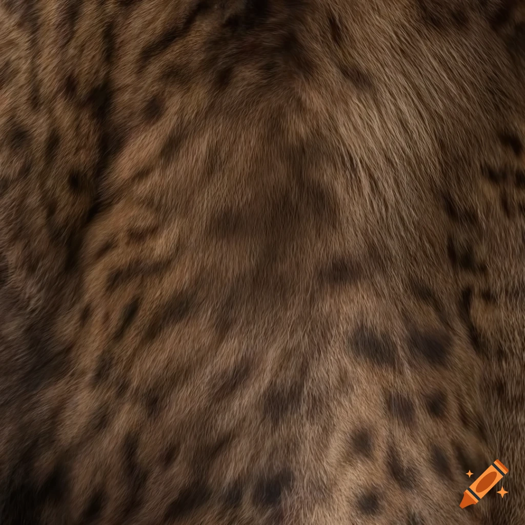 Hyena fur camouflage pattern in high resolution on Craiyon