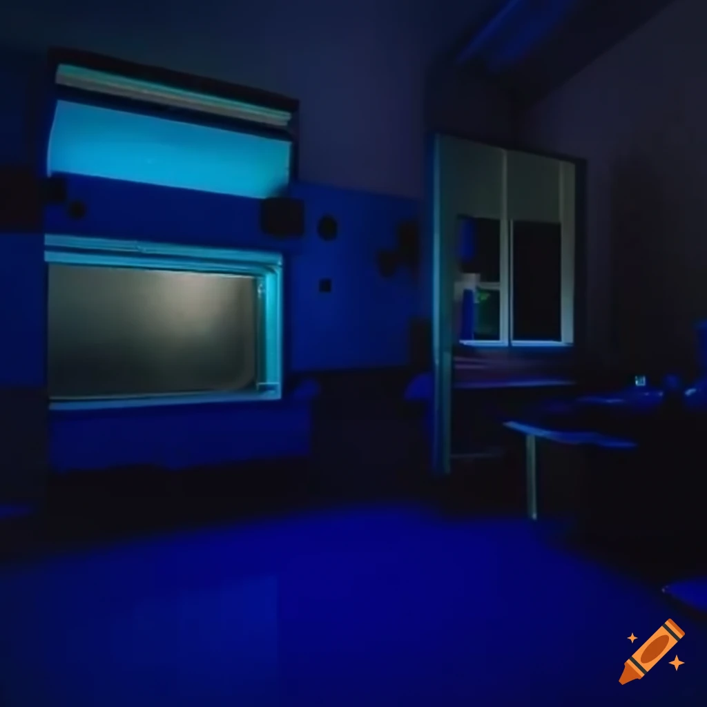 Science lab liminal space on Craiyon