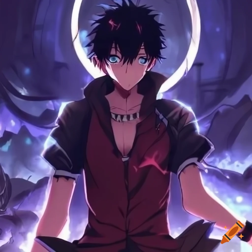 Cool anime character on Craiyon