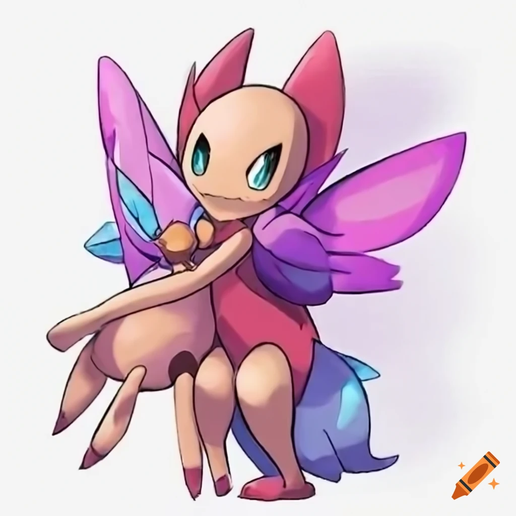 Fairy type Pokemon character on Craiyon