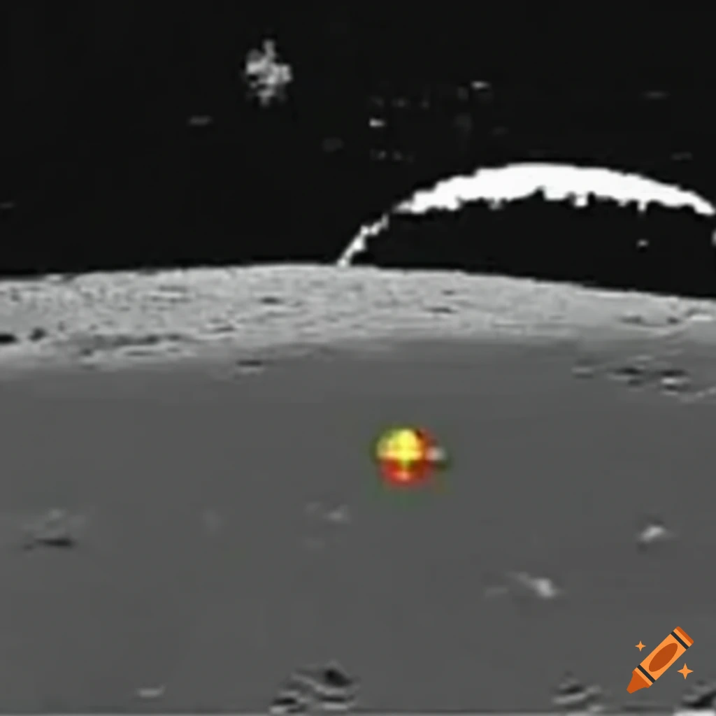 Lance EBF5 launching a nuclear bomb from the moon on Craiyon