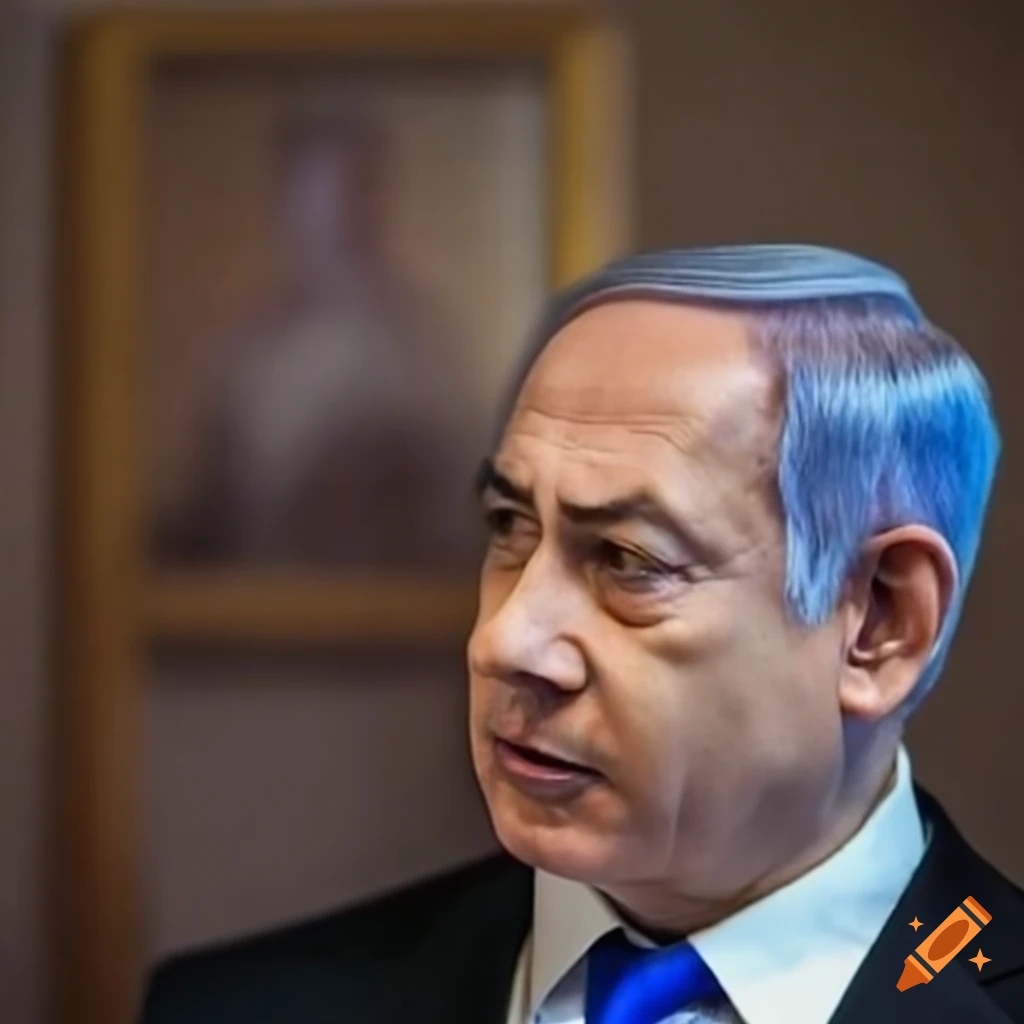 Benjamin netanyahu on Craiyon