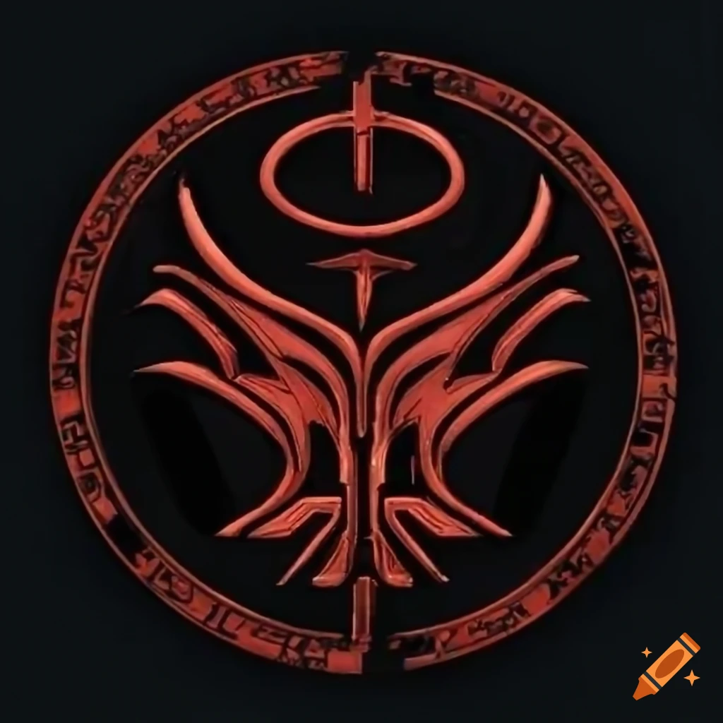 Dark and mysterious emblem design for 'Grim Aegis' GTA V crew, suitable ...