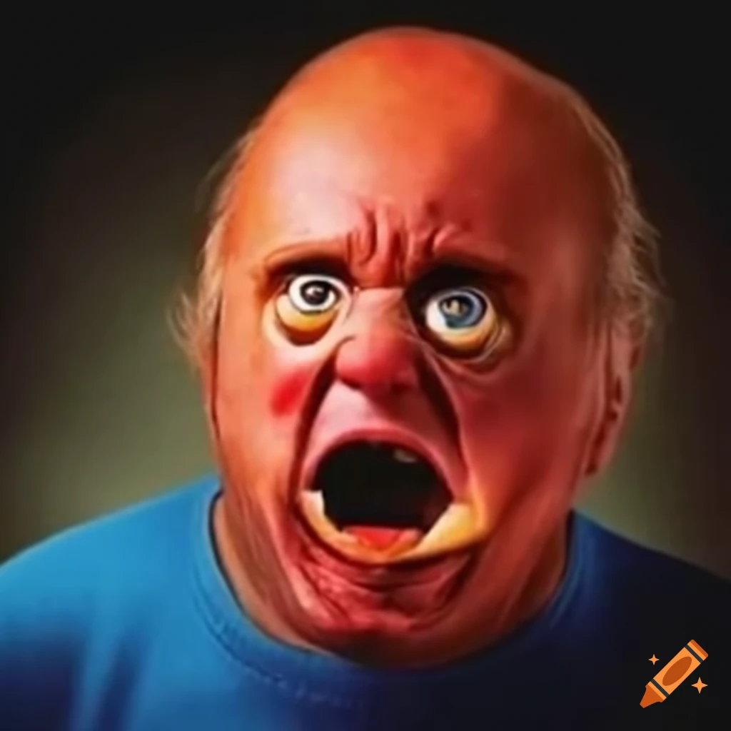 Sorrell Brooke transformed into a shocking and strange entity on Craiyon