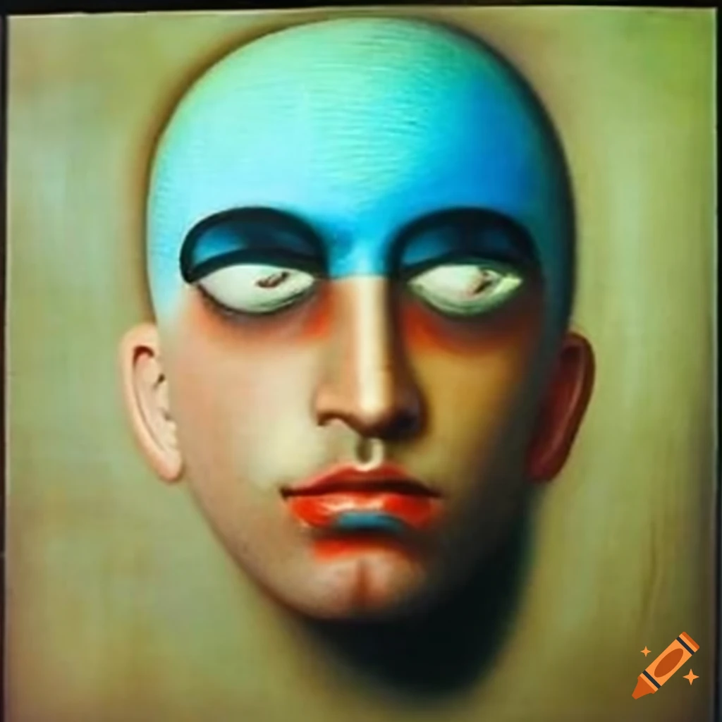 Artistic representation of inner turmoil and strife on Craiyon