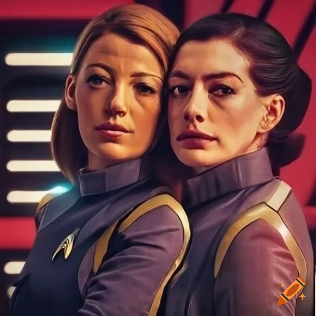 Poster of young Blake Lively and Anne Hathaway as Sister Starfleet ...