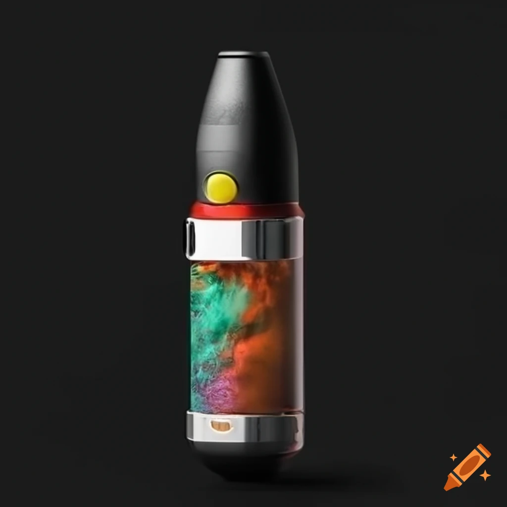 Vape with four different flavors on Craiyon