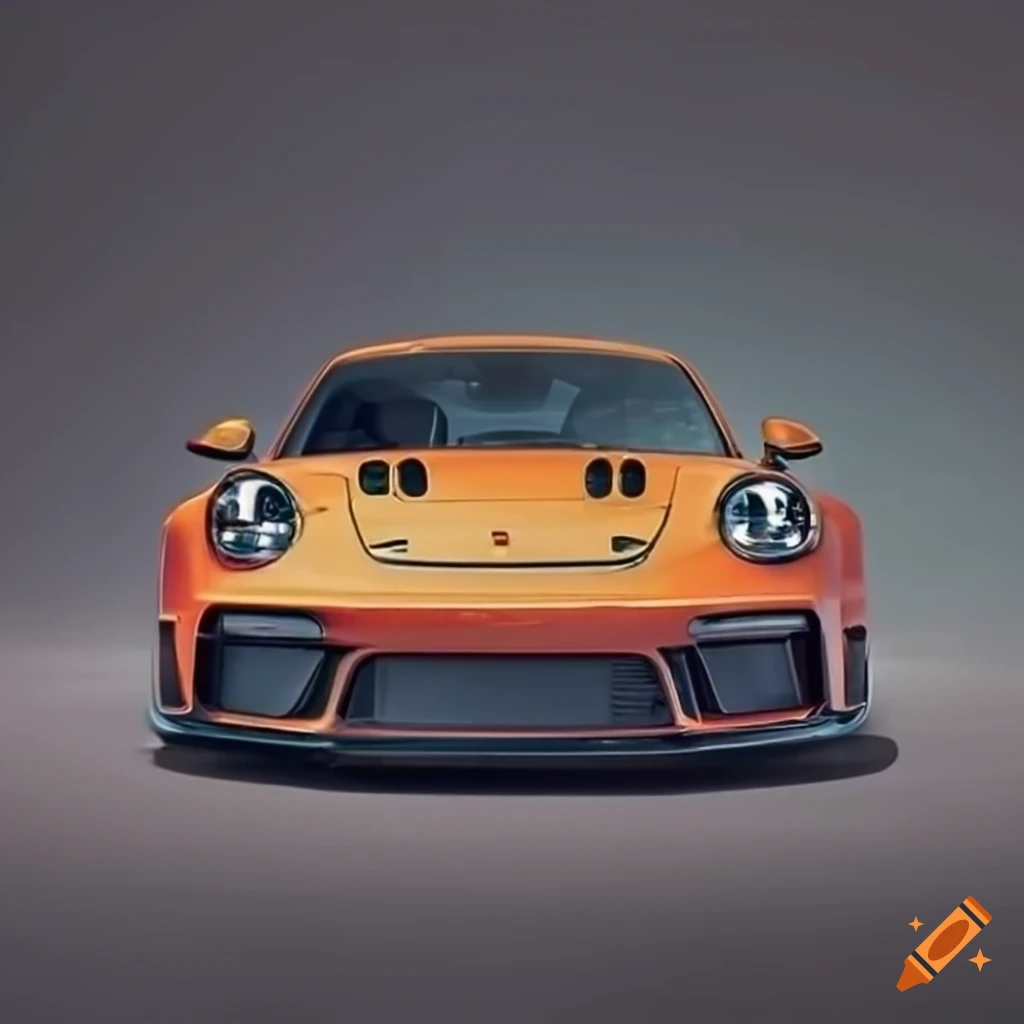 2023 porsche gt3 front view on Craiyon
