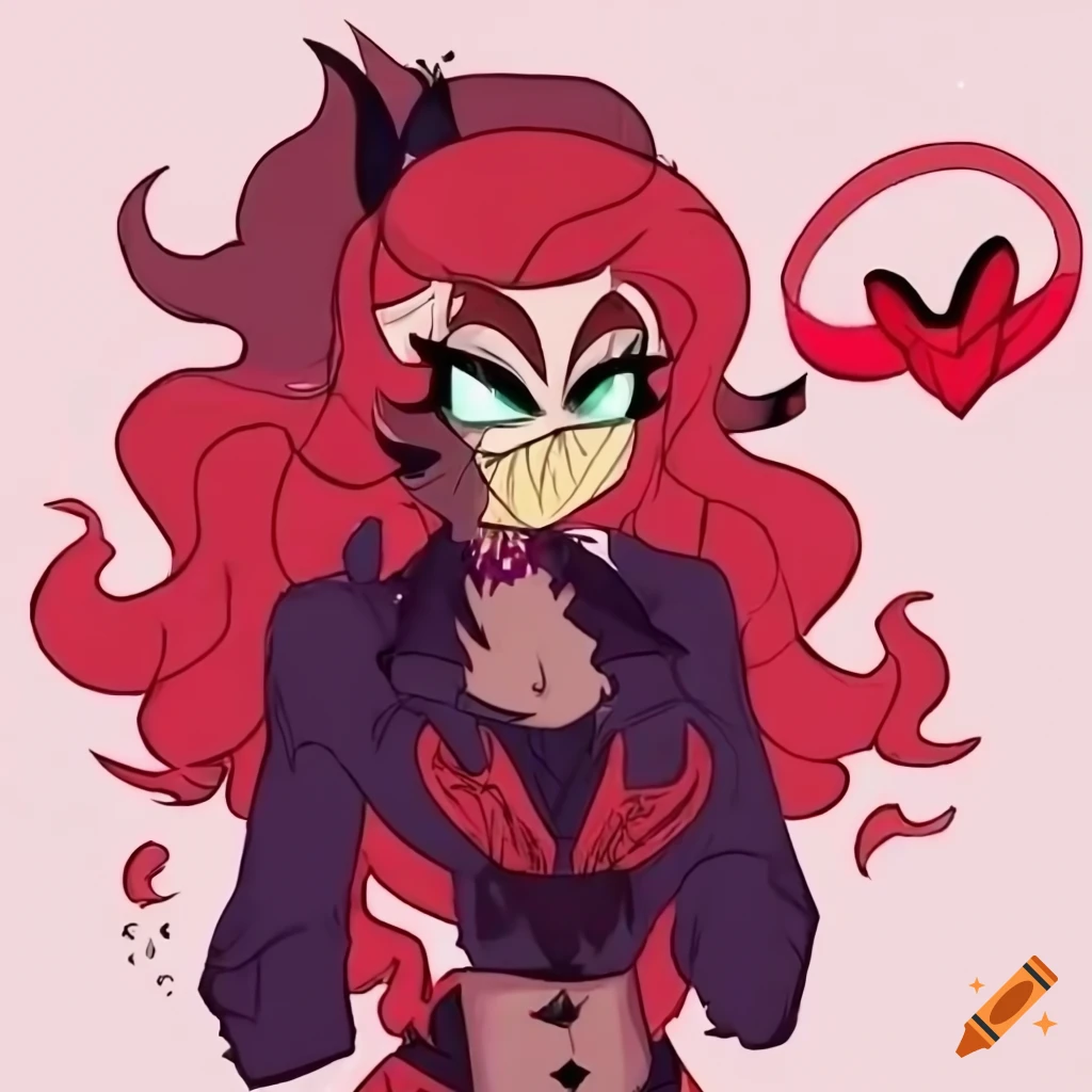 Hazbin Hotel Female Oc On Craiyon