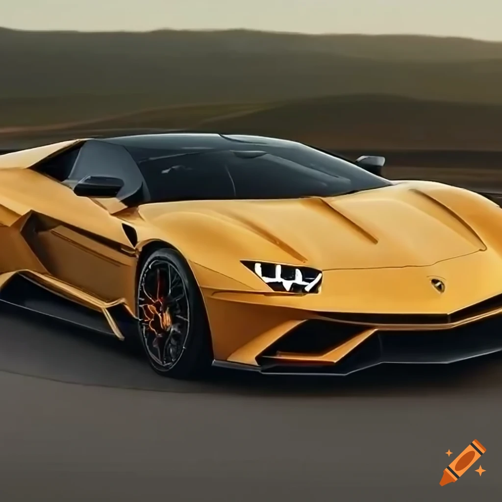 Lamborghini vulgata on Craiyon