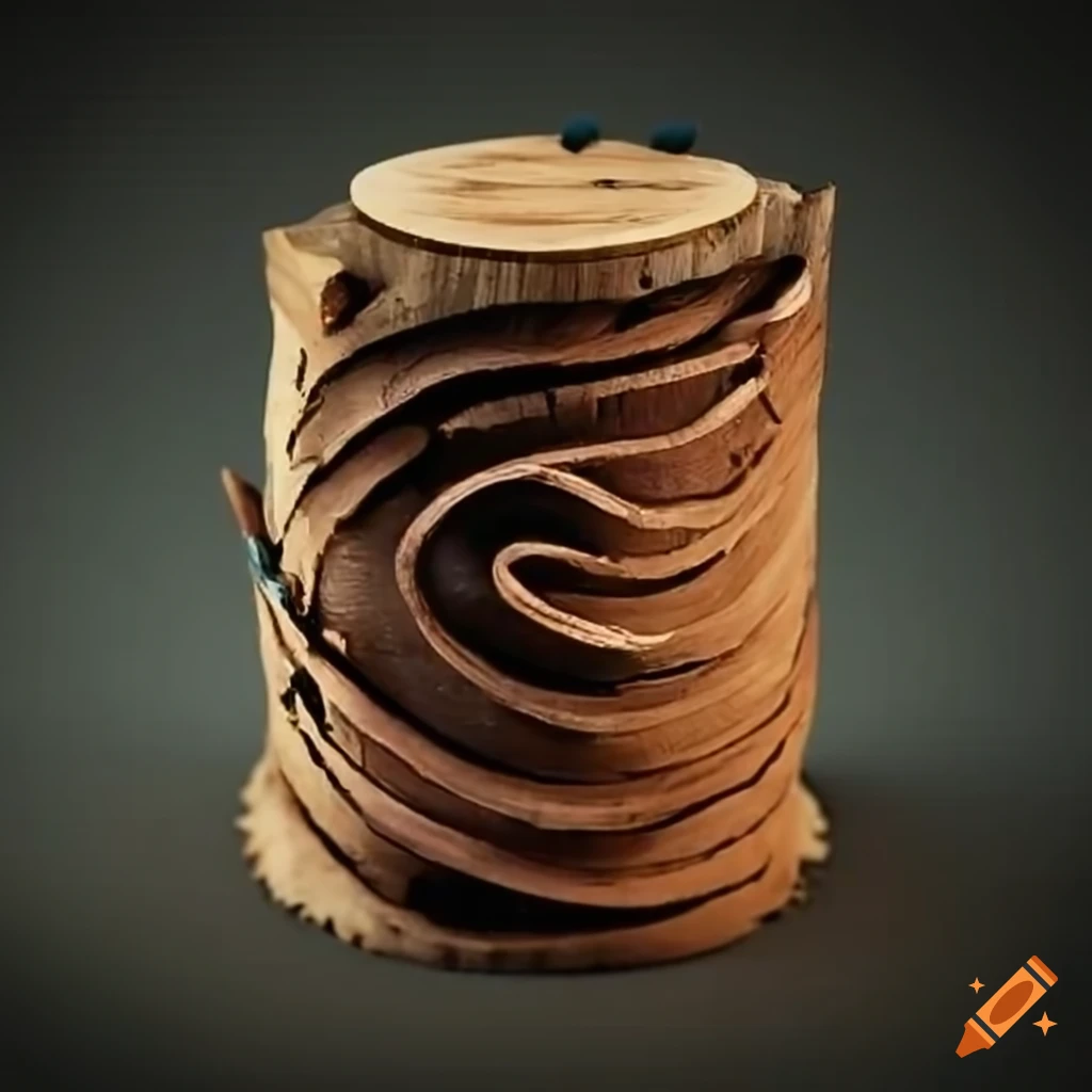 Sideways log on Craiyon