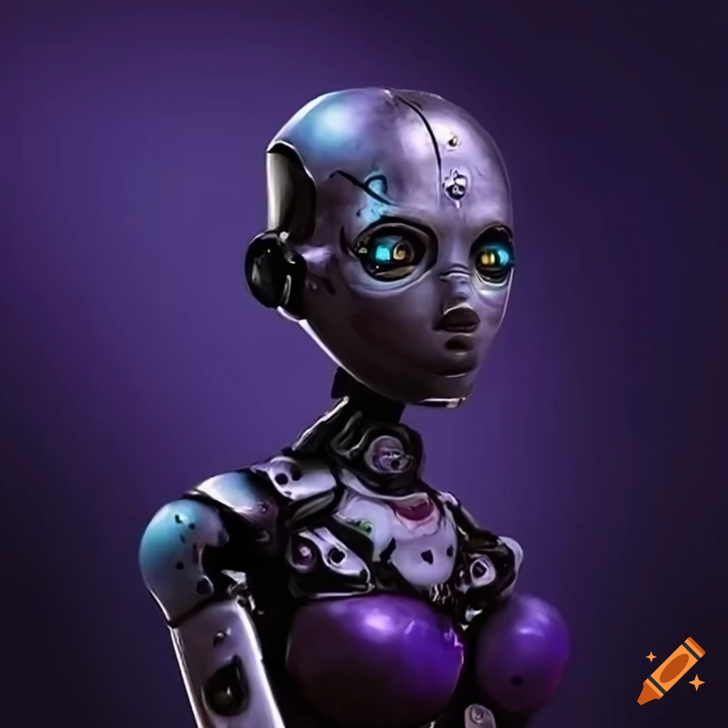 Witch robot on Craiyon