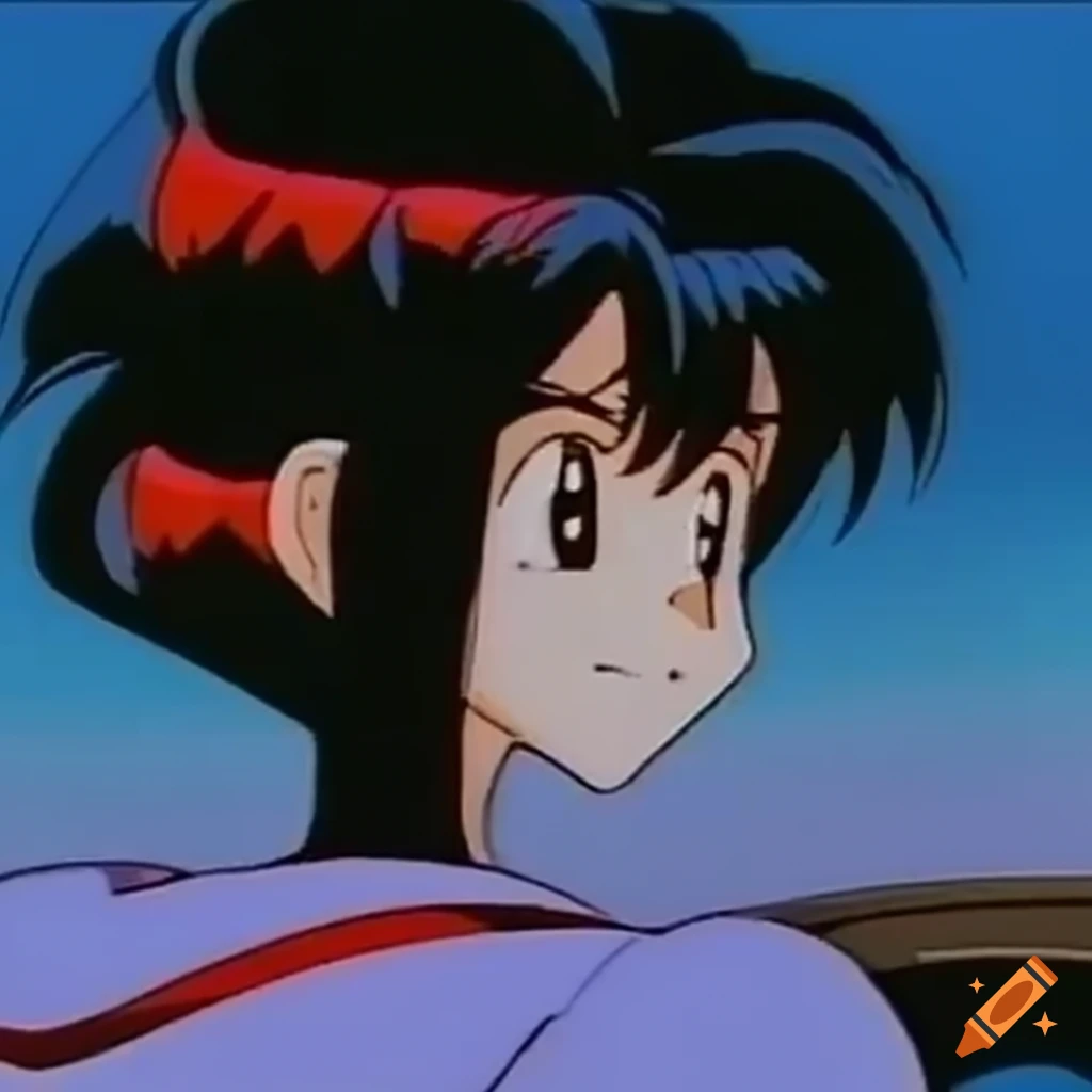 Lost anime ova footage with a vintage vhs vibe on Craiyon