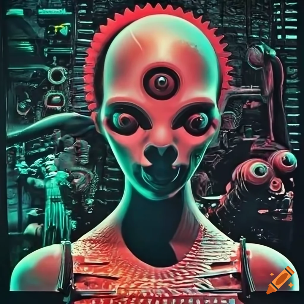 1963 bbc movie poster featuring weird alien creatures in sci-fi ...