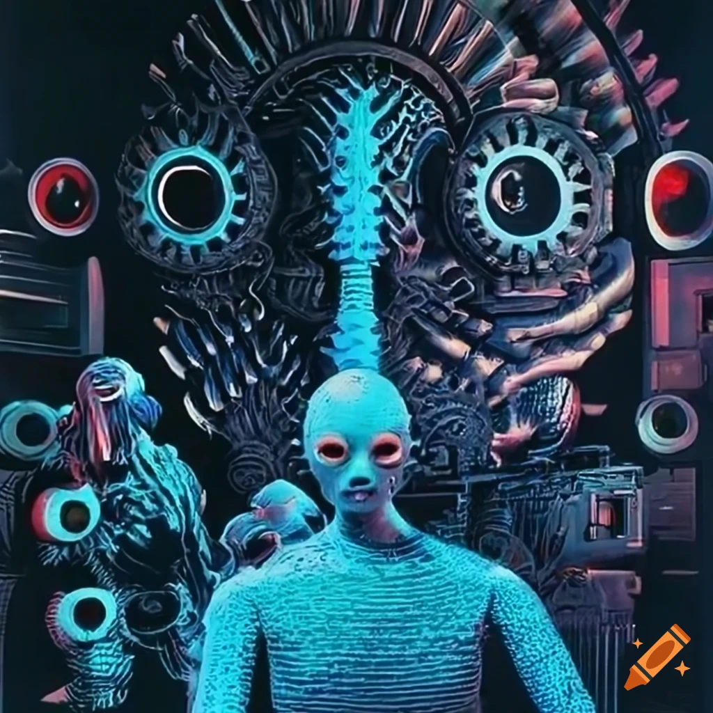 Poster for Technological Twist 4k 1963 BBC movie showcasing weird alien ...