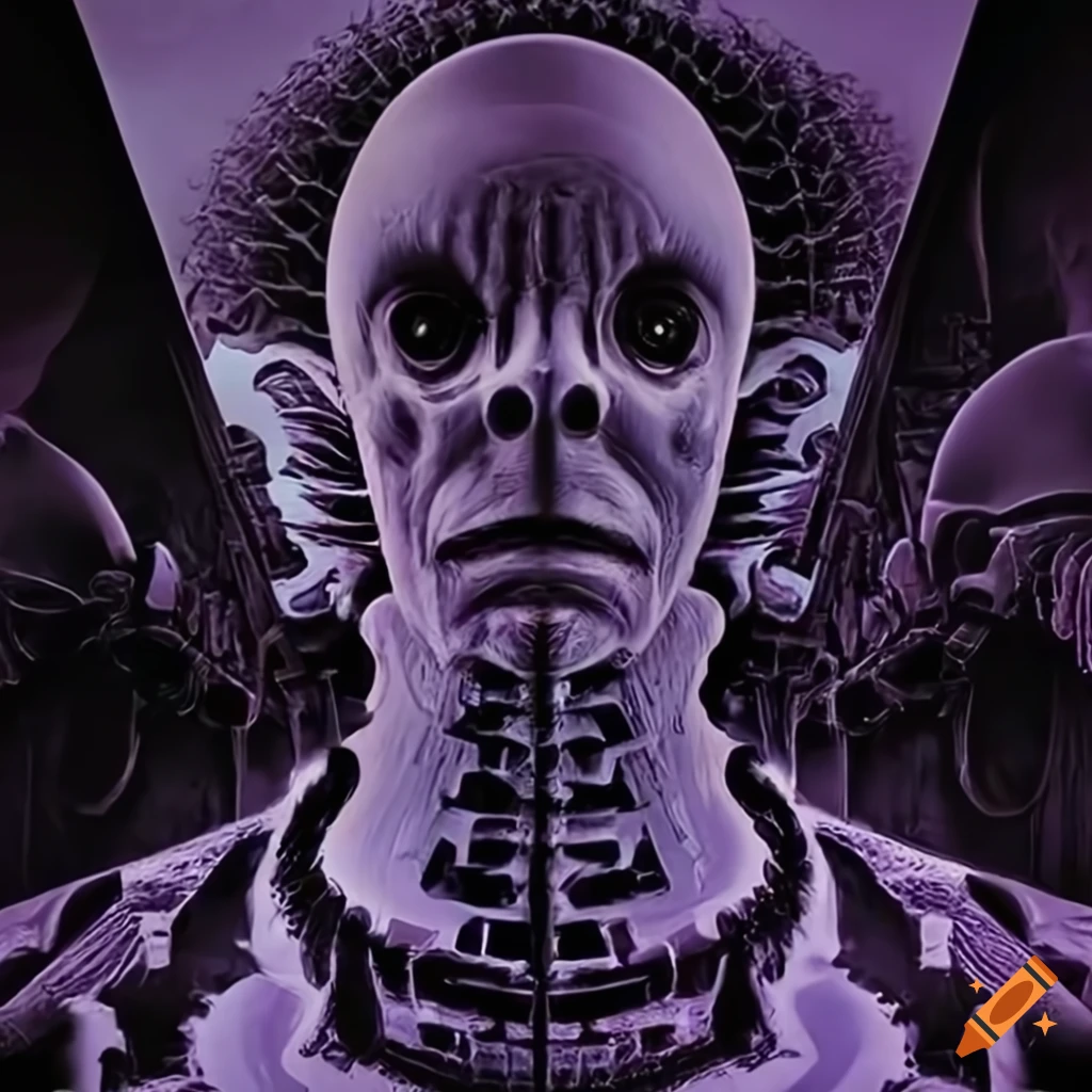 Vintage sci-fi movie poster featuring alien creatures in futuristic ...