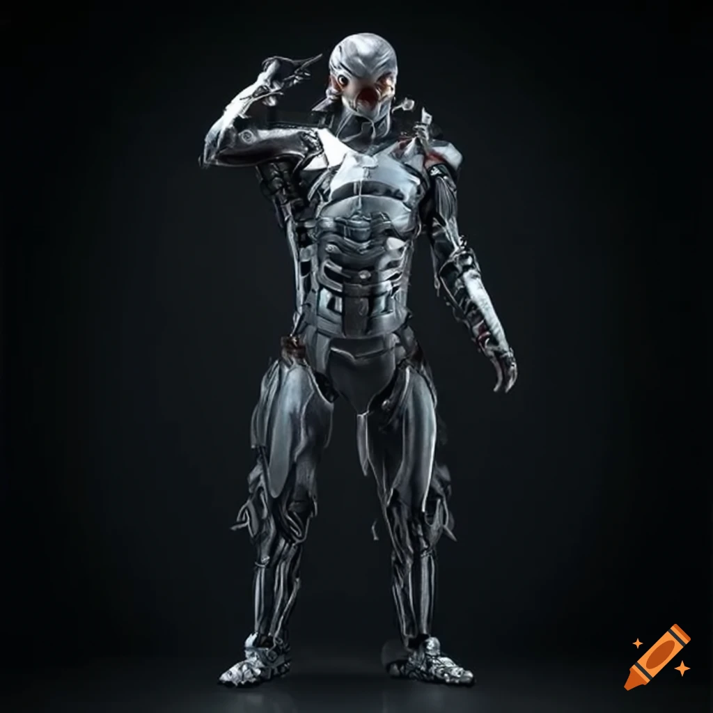 Multiverse sorcerer in divine bionic space suit on Craiyon