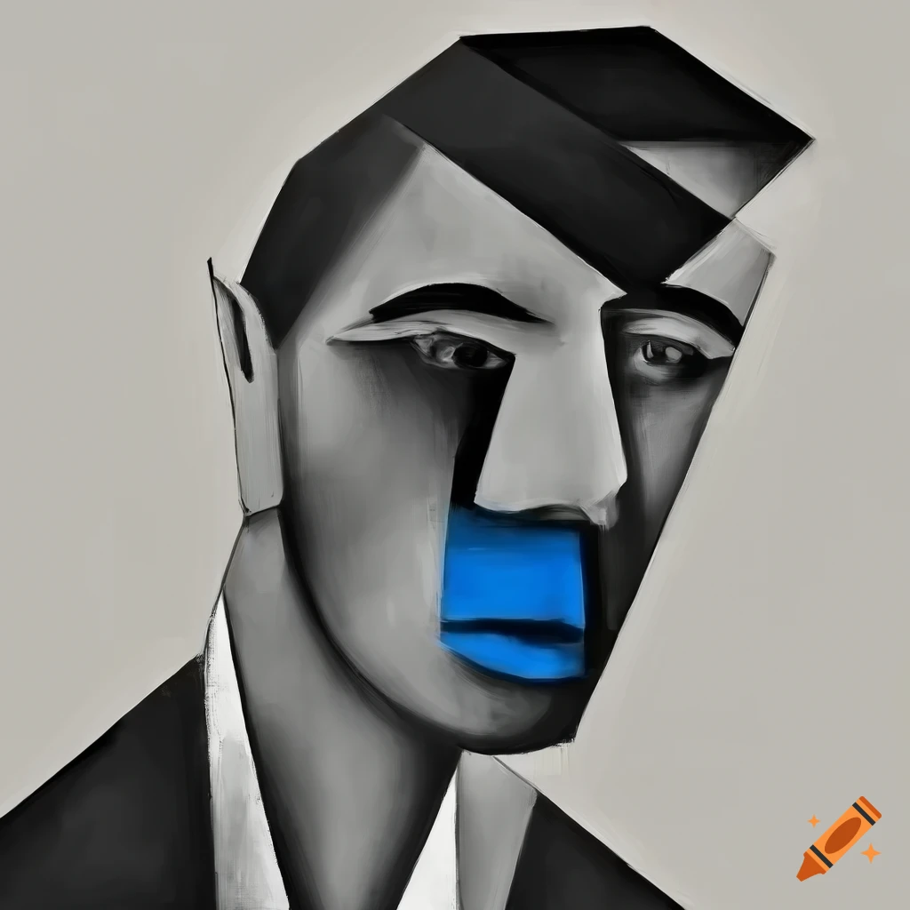 Ukraine cubism portrait with touches of Malevich, expressionism, and ...