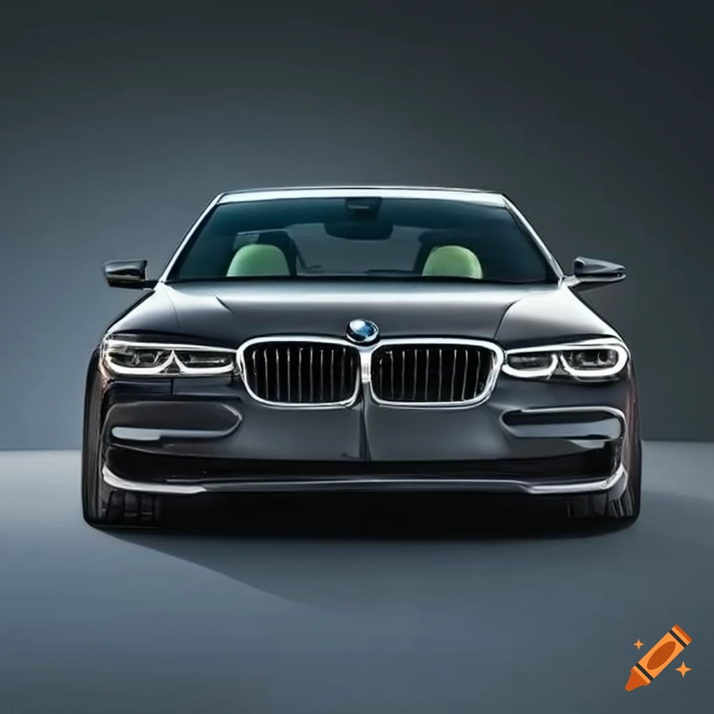 Bmw 7 series long with v24 engine on Craiyon